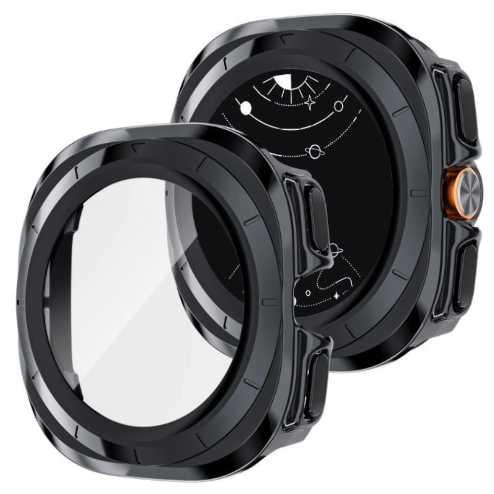 Puchre Bumper Case With Glass Screen Protector For Galaxy Watch Ultra ...
