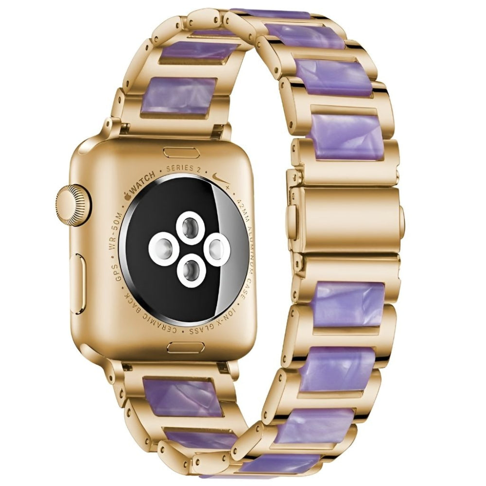 Resinae Metal Resin Band For Apple Watch Series 1-11/SE/SE2/SE3/Ultra ...