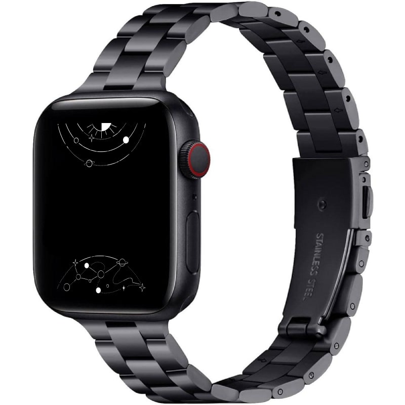 Zoe Beautiful Thin Metal Apple Watch Band, Amazing Stainless Steel ...